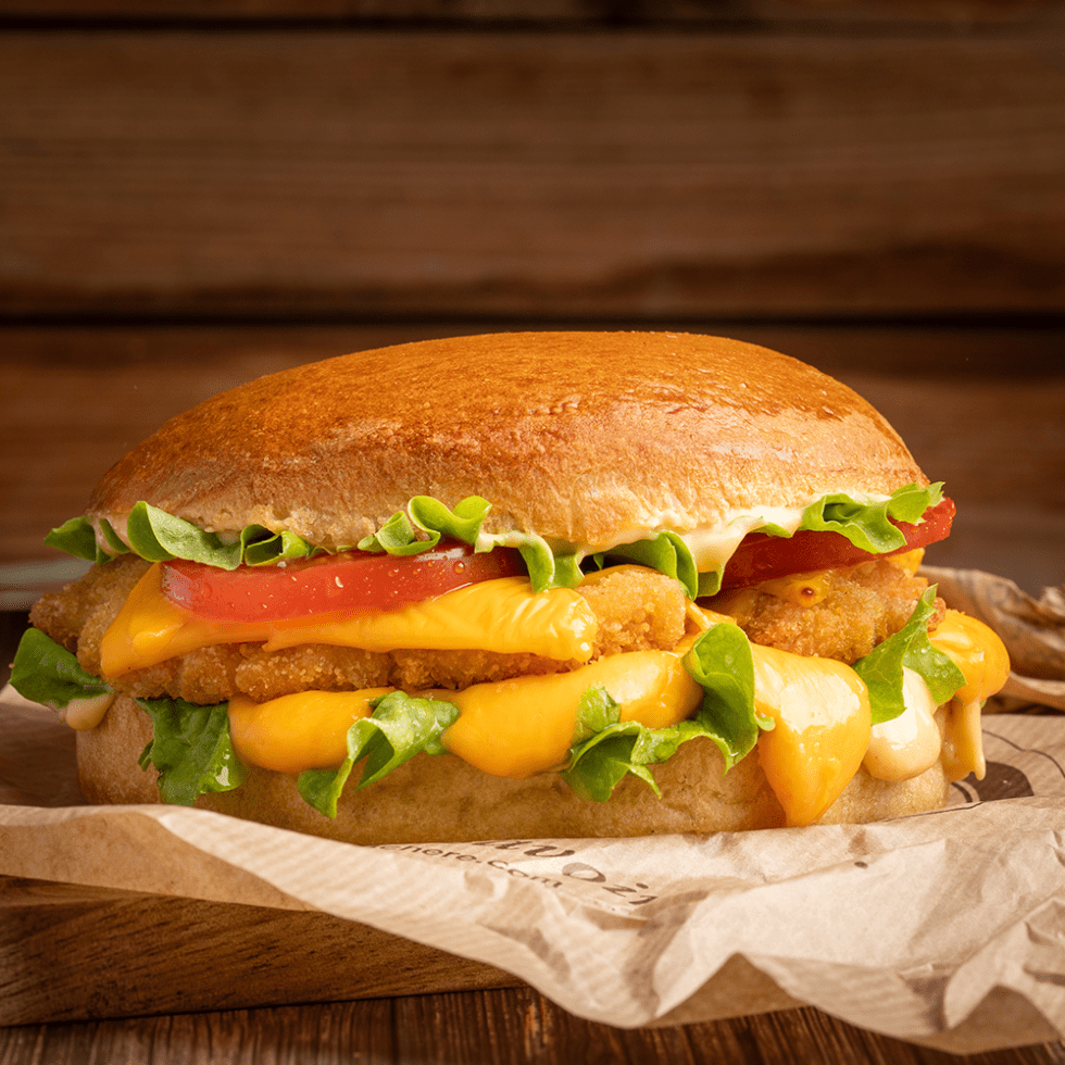 Burger Poulet Crispy - Marie Blachère